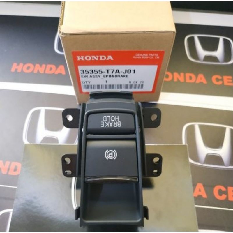 Jual Switch Saklar Parkir Rem Tangan Brake Hold HRV 2015 2016 2017 2018 ...