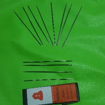 Jual JARUM KASUR Jarum jahit besar jarum layar tajam 1 pak isi 12 biji ...