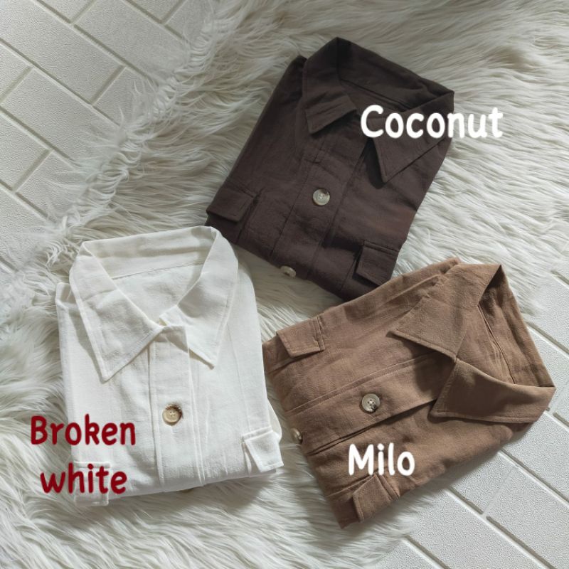 Jual OUTER CROP LINEN | Shopee Indonesia