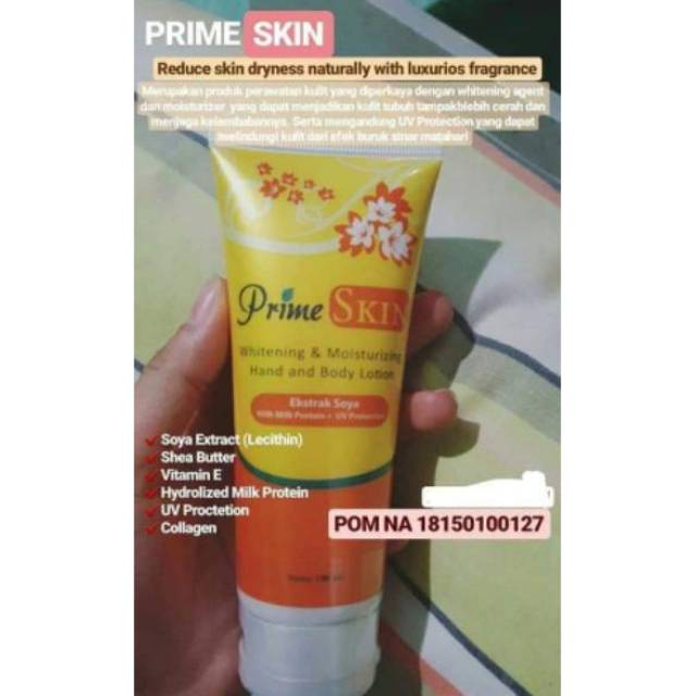 Jual 𝐊𝟕 𝐌𝐀𝐑𝐊𝐄𝐓 - PRIME SKIN HAND BODY LOTION 100 ML ORIGINAL | Shopee ...