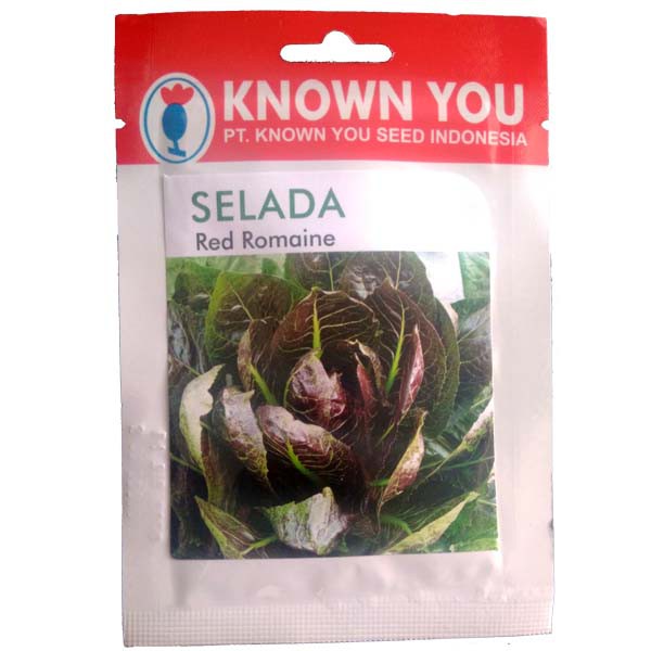Jual Known You Seed Red Romaine -Benih Selada Merah -5 gram | Shopee Indonesia