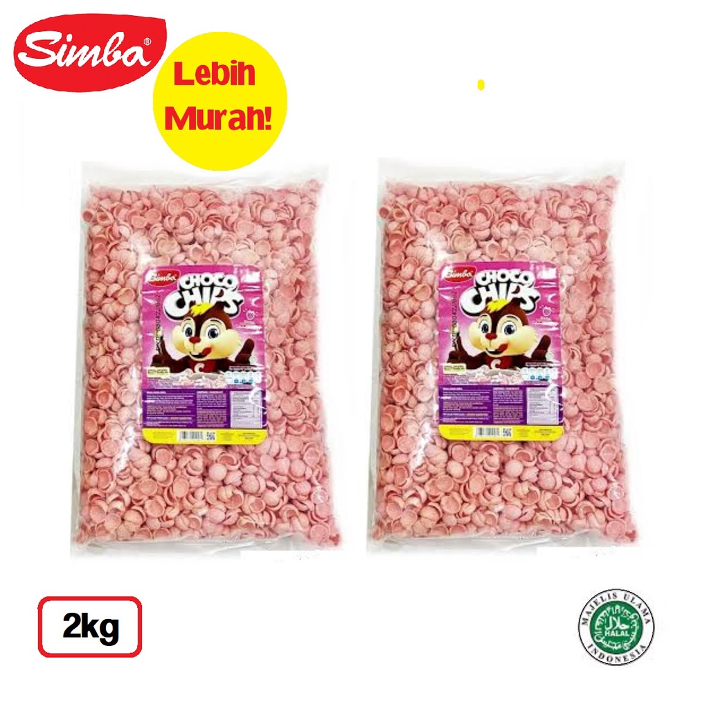Jual PAKET HEMAT SEREAL CHOCO CHIP SIMBA 2kg COCO CRUNCH CEREAL ...