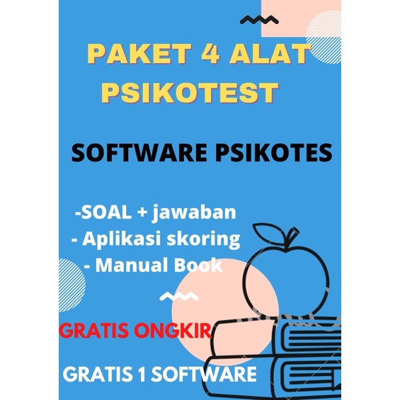 Jual software psikotest / alat psikotest / paket software psikotest ...