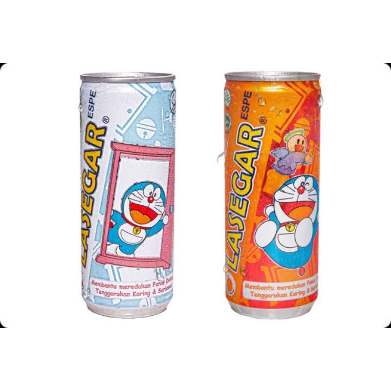 Jual Lasegar Doraemon 238 ml Rasa Jeruk Dan Leci Perkaleng | Shopee ...