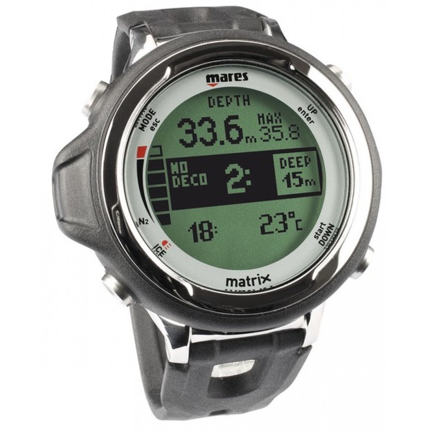 Jual Dive Computer Mares MATRIX - Jam Tangan Selam/ Jam Tangan SCUBA ...