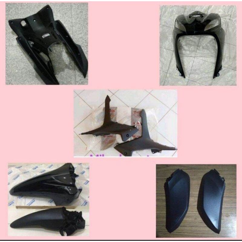 Jual Cover paket sayap bagian depan set sayap depan honda revo fit fi ...