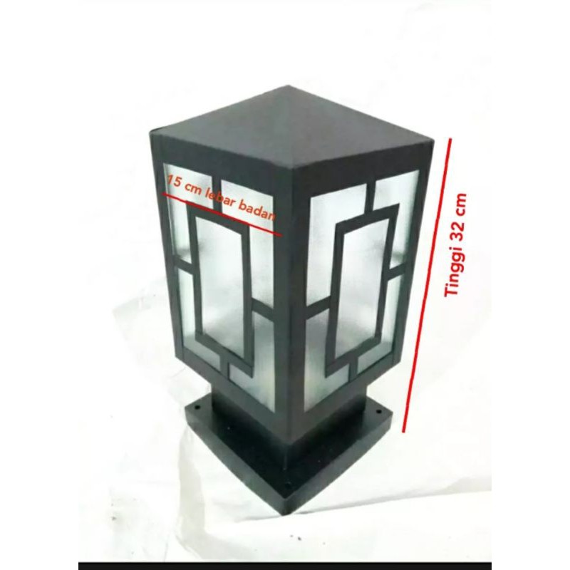 Jual lampu pilar pagar minimalis p05b | Shopee Indonesia