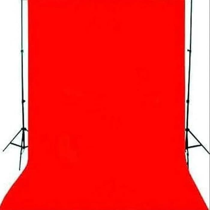 Jual Background Kain Foto Merah Backdrop Red Layar Kaos Muslin | Shopee ...