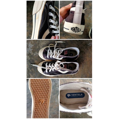 Jual THRIFT SEPATU VENTELA HIGH PUBLIC BLACK NATURAL ORIGINAL | Shopee ...