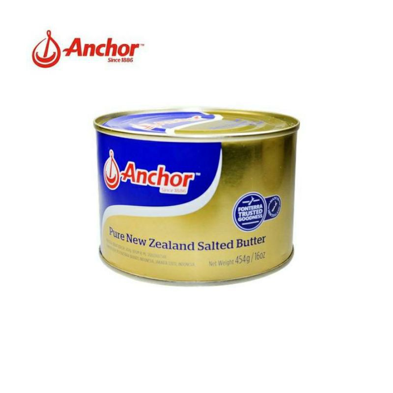 Jual Salted Butter/ mentega salted merk anchor 454gr | Shopee Indonesia