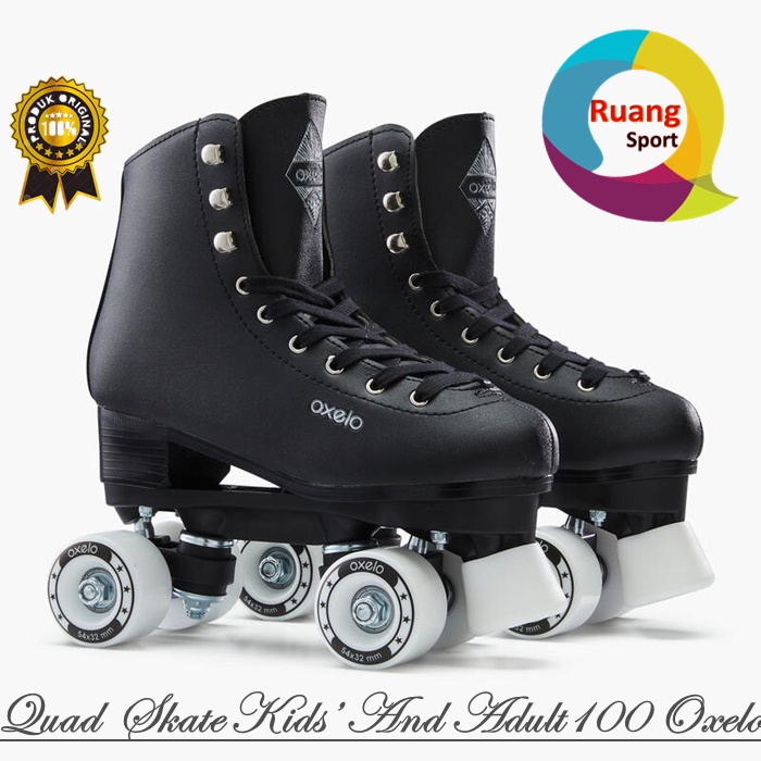 Jual Oxelo Sepatu Roda Quad Skate 100 Anak Dewasa Roller Skating ...