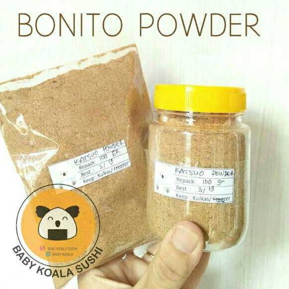Jual TERLARIS KATSUO FLOUR dan POWDER Tepung Ikan Cakalang 100 g Halal ...