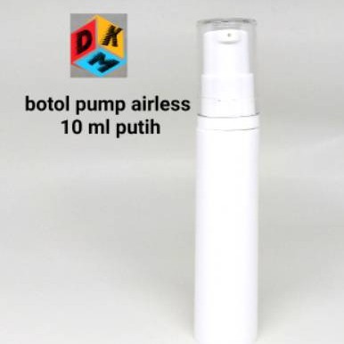 Jual Botol pump airless 10 ml putih | Shopee Indonesia