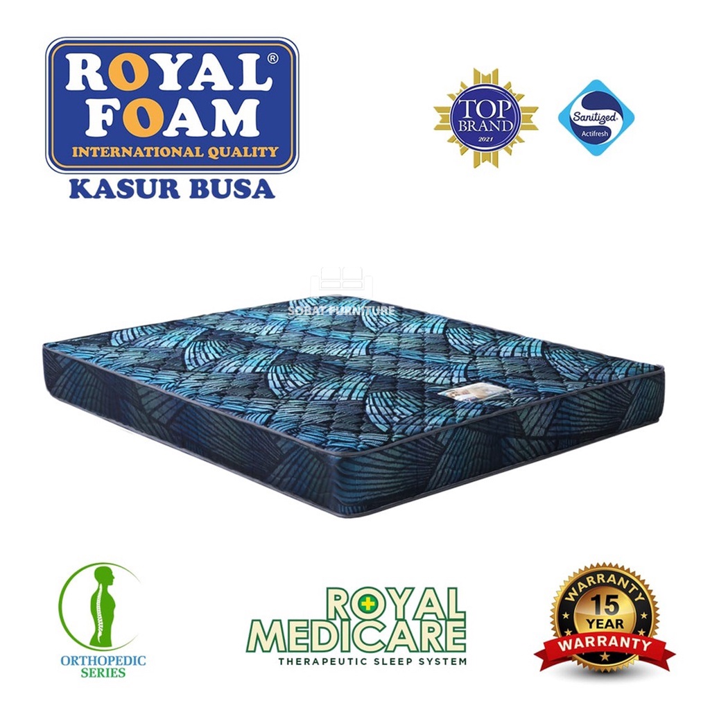 Jual ROYAL FOAM ROYAL MEDICARE KASUR BUSA REBONDED ORIGINAL | Shopee ...