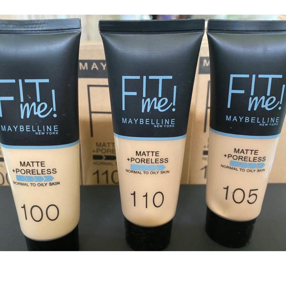 Jual Yang Terbaik,,, [Per Pc] Foundation Tube Maybelline Fit Me Matte ...