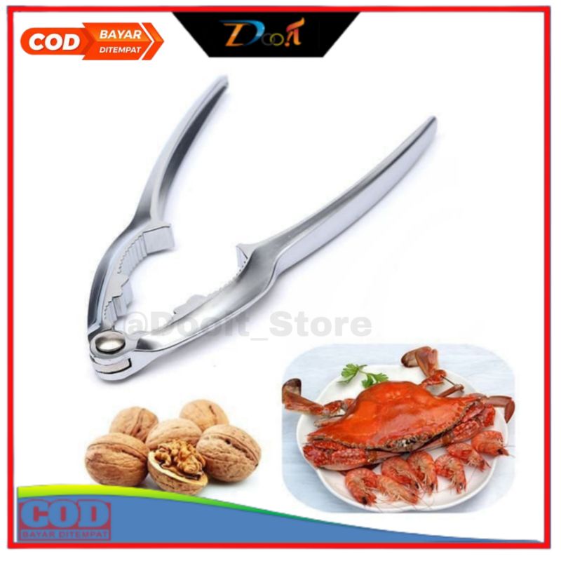 Jual Alat Jepitan Kepiting Stainless / Tang Jepit Kepiting Pemecah ...