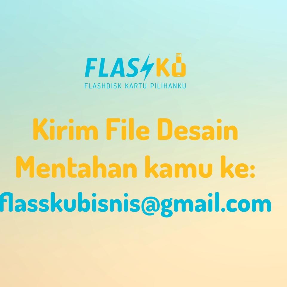 Jual Viral Flashdisk Kartu Custom 32GB - Cetak FD Kartu Custom ...