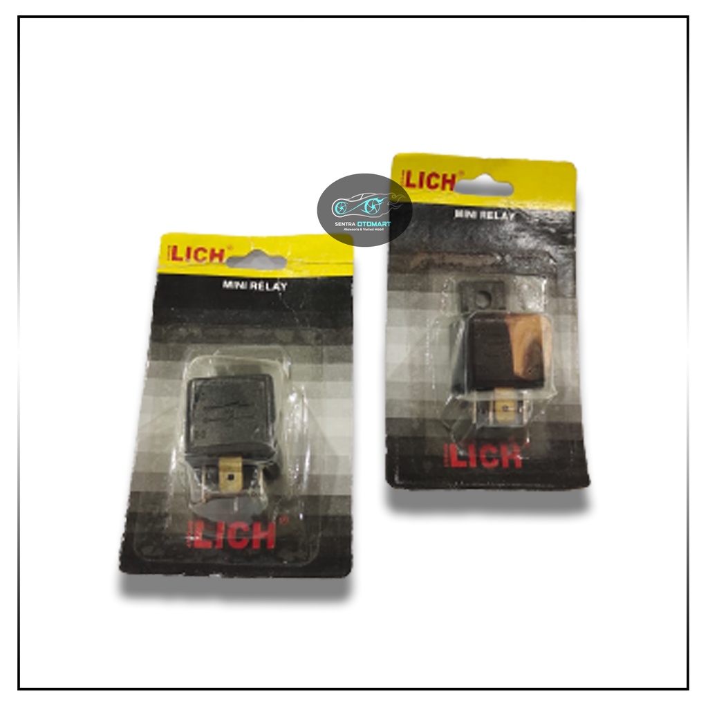 Jual SOCKET RELAY BLACK - SOKET RELAY KAKI 4 12V LICH Riley | Shopee ...