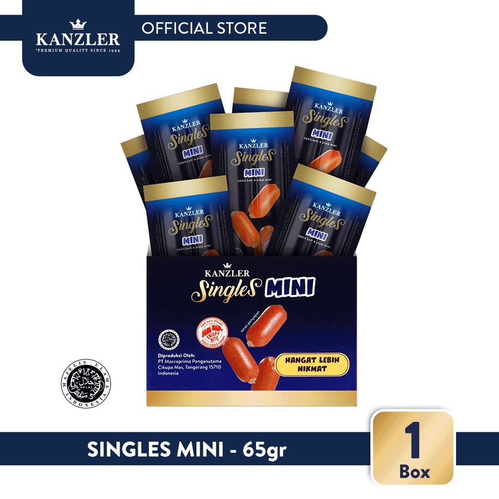Jual 1 BOX KANZLER SOSIS SINGLES MINI ISI 12PCS | Shopee Indonesia