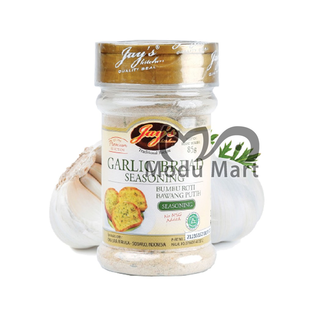 Jual JAYS KITCHEN Garlic Bread Seasoning 85gr - Jay's Kitchen Bumbu ...