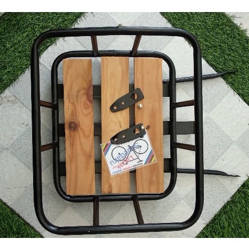 Jual keranjang rak sepeda frontrak sepeda keranjang sepeda depan bahan ...