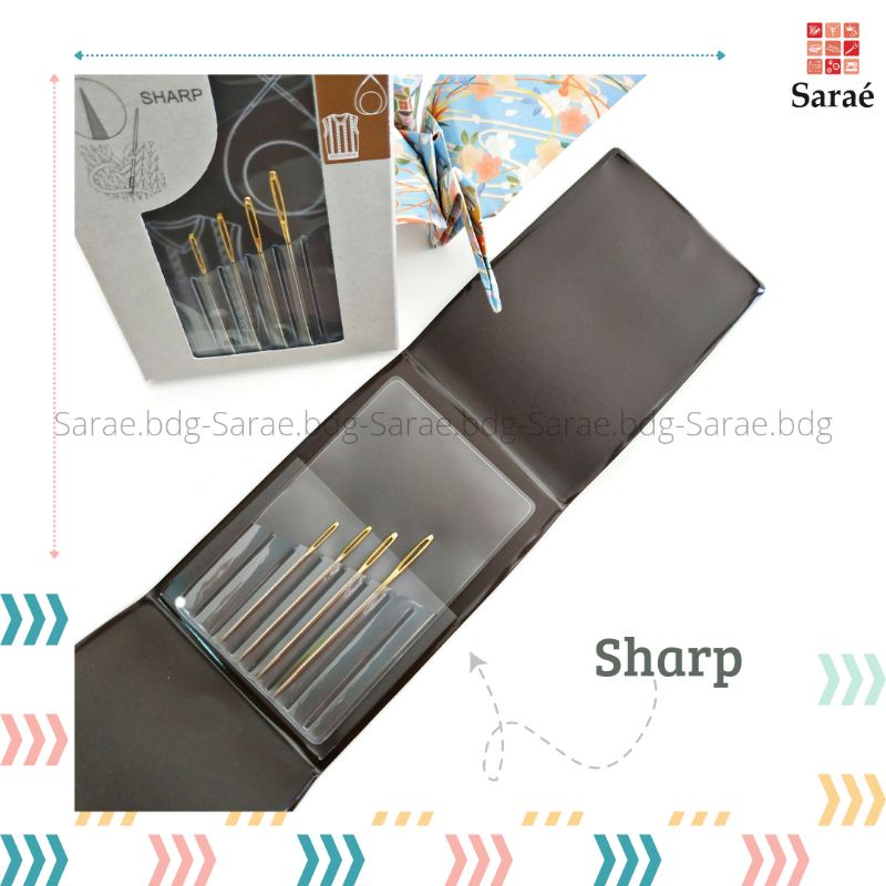 Jual Tulip Tapestry Needles Assorted/Jarum Rajut/Jarum Tumpul/Jarum ...