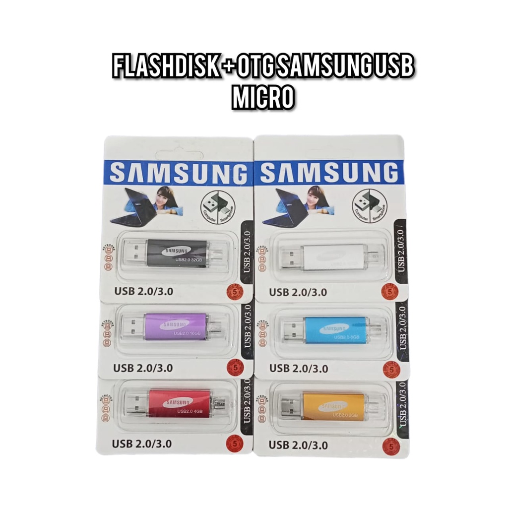 Jual flashdisk samsung otg 8gb / 4gb 16gb / 32gb / 64gb / usb samsung ...