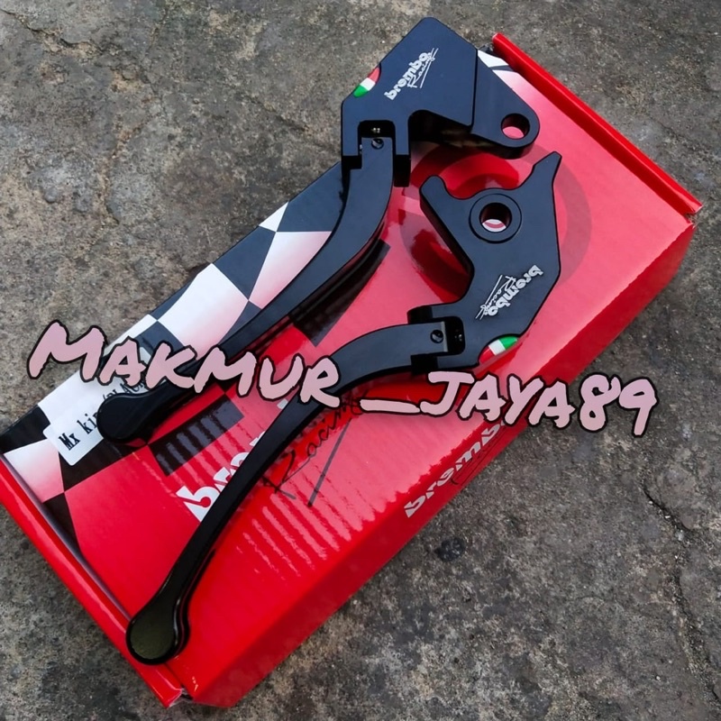 Jual handle rem lipat cnc MX king 150 handle rem dan kopling set kiri ...
