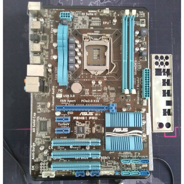 Jual Mainboard LGA 1155 H61 ASUS P8H61 PRO Mobo Motherboard PC Komputer ...