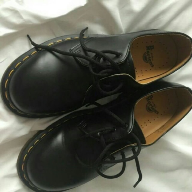 Jual Low 3 holes dr martens boots premium kulit sapi asli docmart low ...