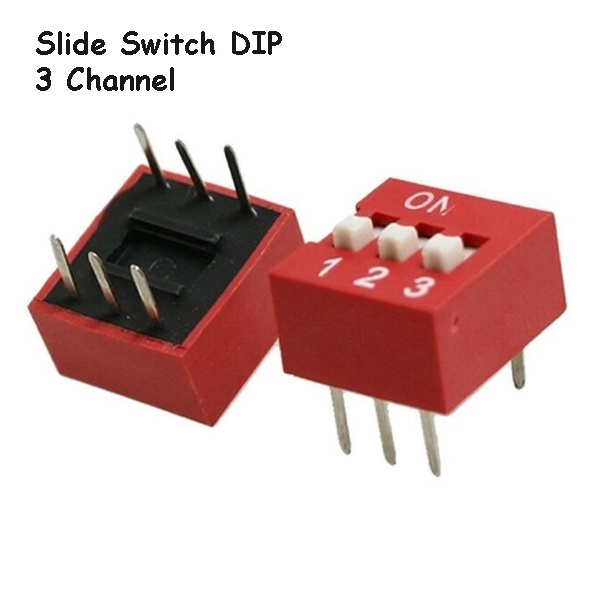 Jual 3Pin 3Channel Slide DIP Switch 3 Channel 3P | Shopee Indonesia