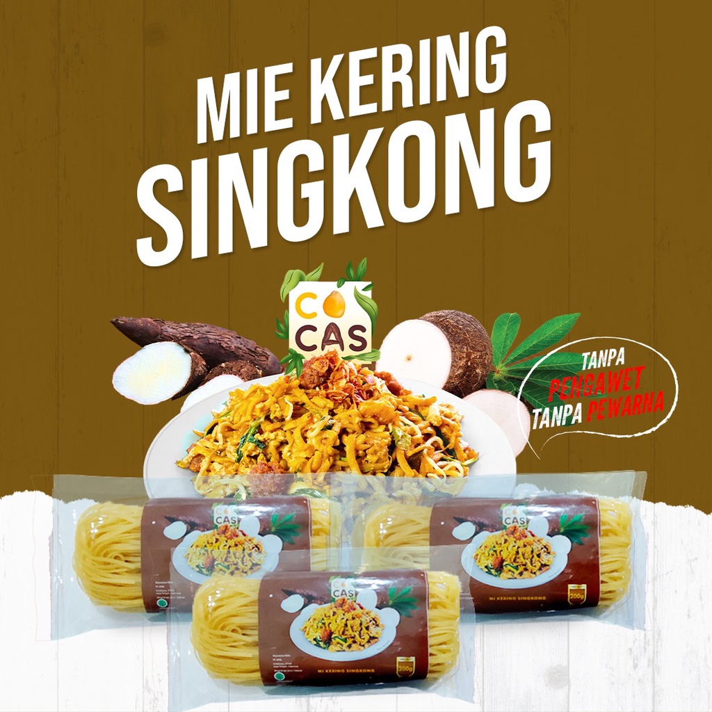 Jual MIE Singkong Cassava / Mi Singkong GITA 200gr Cocok Untuk Diabet ...