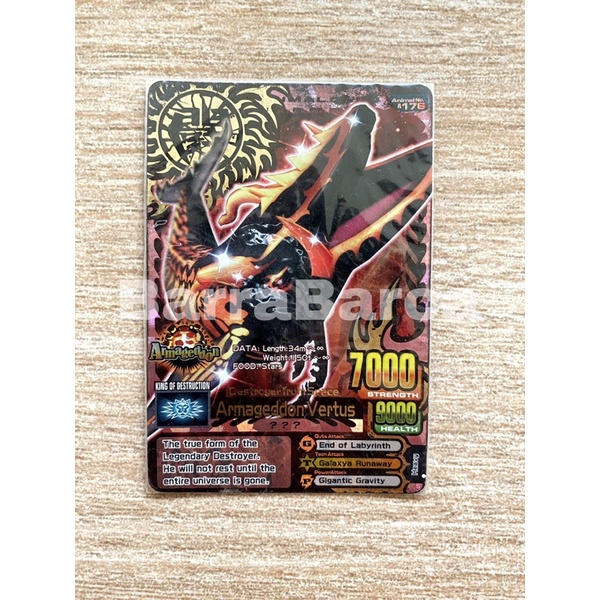 Jual Kartu Animal Kaiser Armageddon Vertus | Shopee Indonesia
