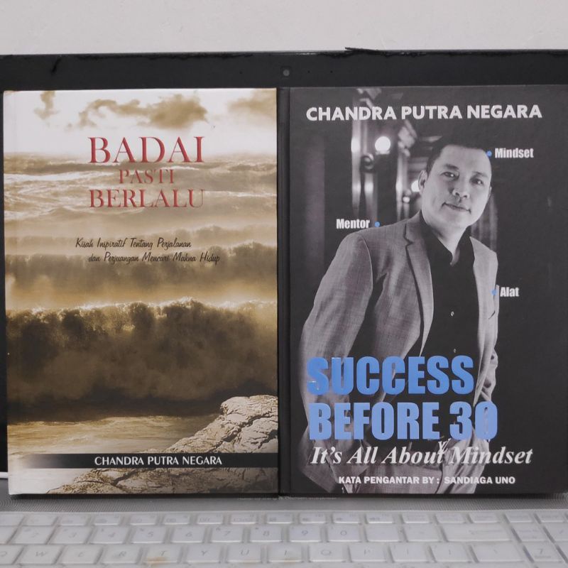 Jual BUKU BADAI PASTI BERLALU & BUKU SUCCESS BEFORE 30 ORIGINAL + TTD ...
