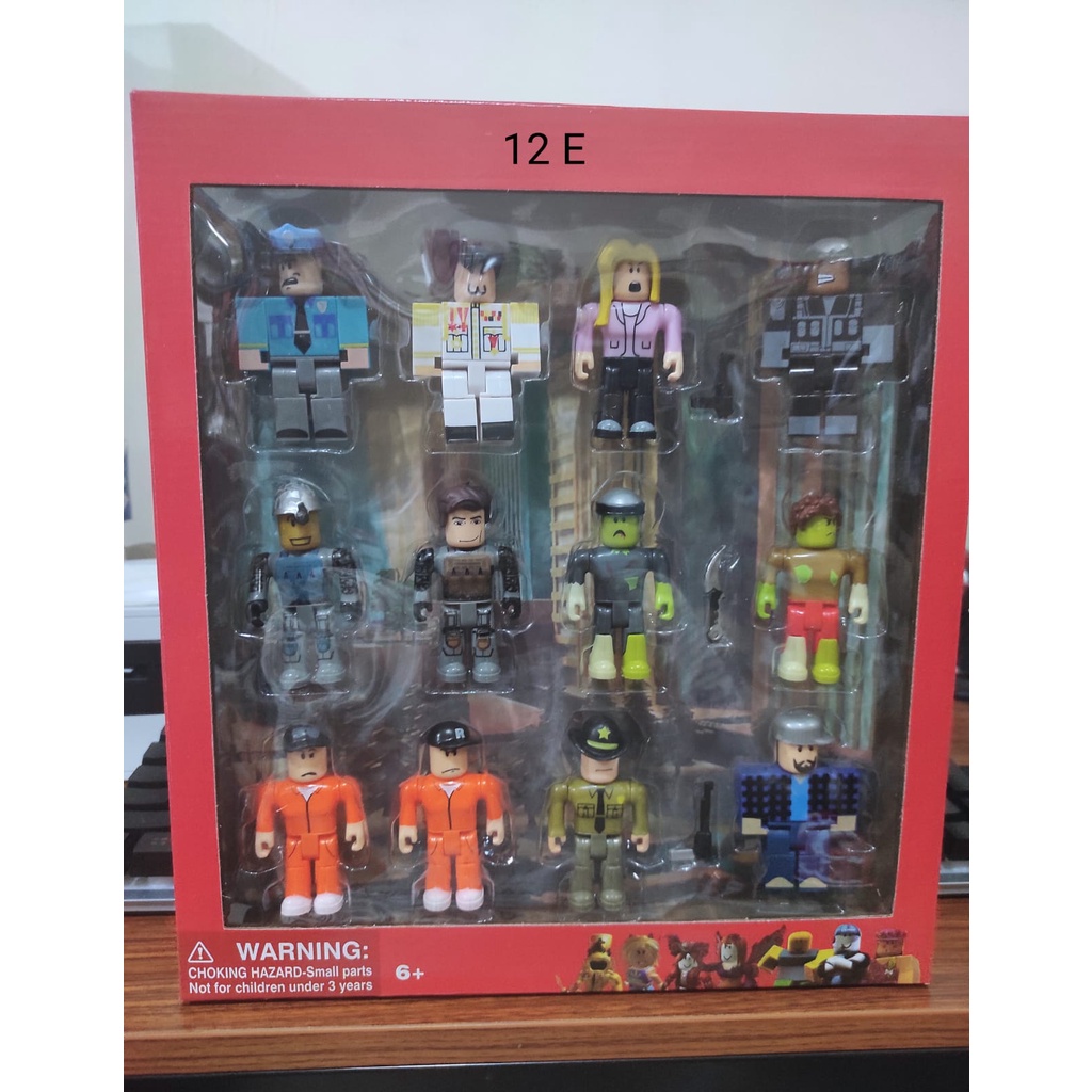 Jual Figure ROBLOX Box Set isi 12 Mainan Anak Topper Kue | Shopee Indonesia