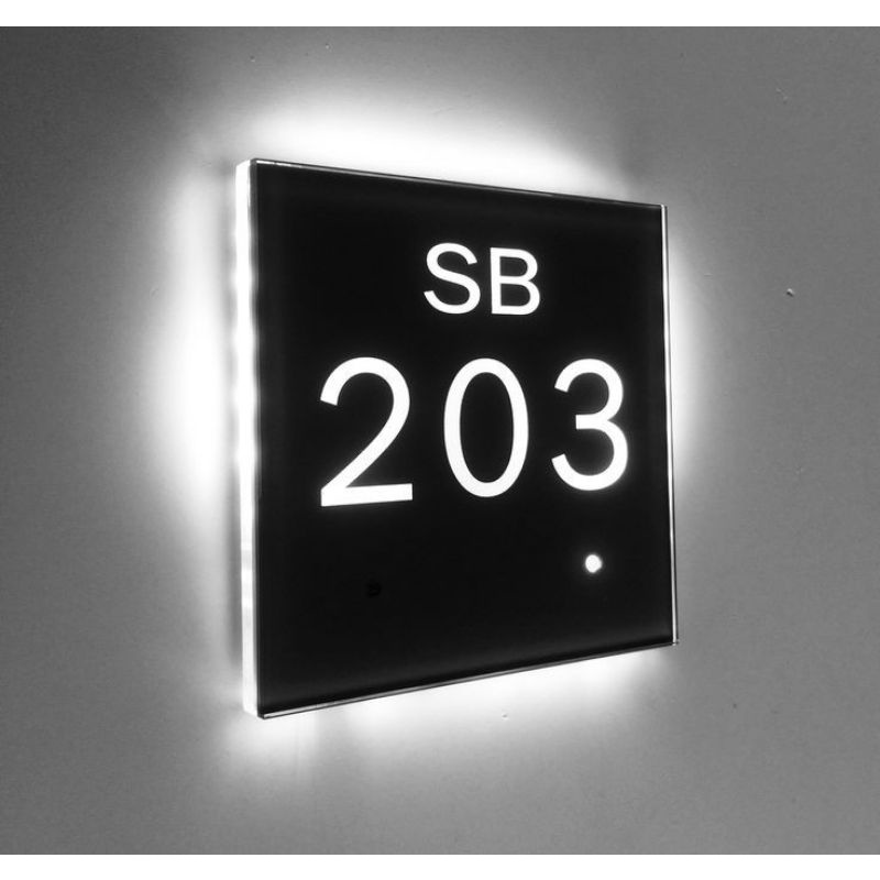 Jual NOMOR RUMAH LED, NOMER RUMAH AKRILIK LED, NEON BOX LED AKRILIK ...
