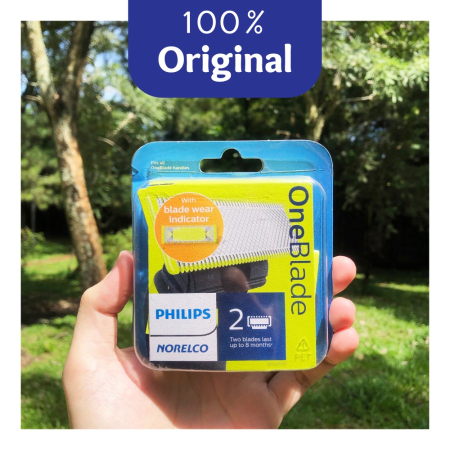 Jual Philips Norelco OneBlade Replacement Blade - Refill Kepala Pisau ...