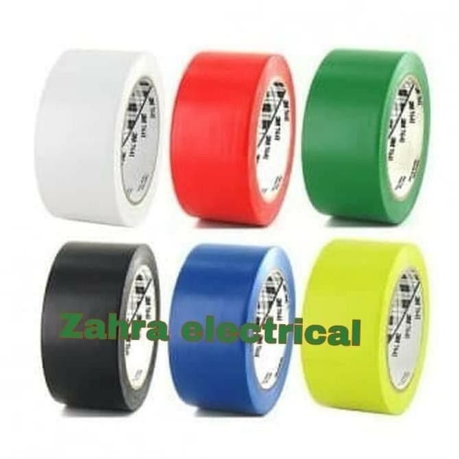 Jual Floor Marking Tape Vinyl, Lakban Lantai 3M 764 2" x 33 Meter (10 rool) | Shopee Indonesia