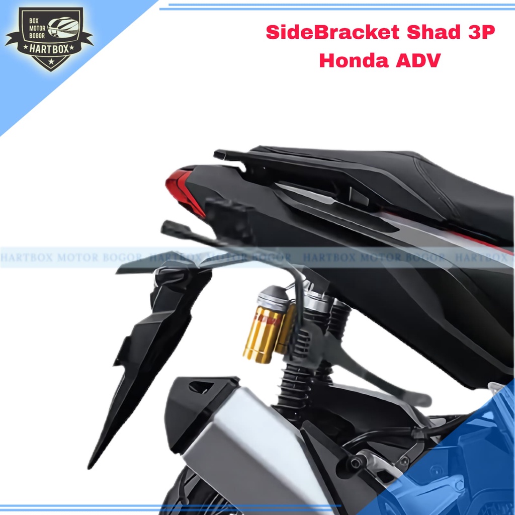 Jual SideBracket Bracket Side Box Shad 3P System Honda ADV 150 ADV150 ...