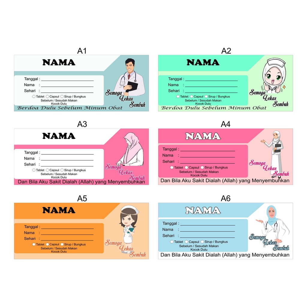Jual Stiker Label Obat | Shopee Indonesia