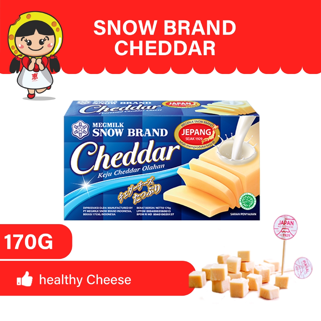 Jual SNOW BRAND Cheddar 170 gr | Shopee Indonesia