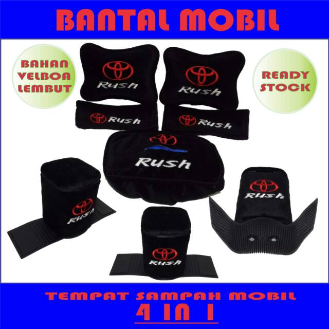Jual Bantal mobil RUSH 4 in 1 (1kg) | Shopee Indonesia