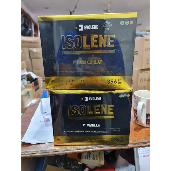 Jual ISOLENE WHEY PROTEIN ISOLATE EVOLENE 12 Sachet puro susu protein ...