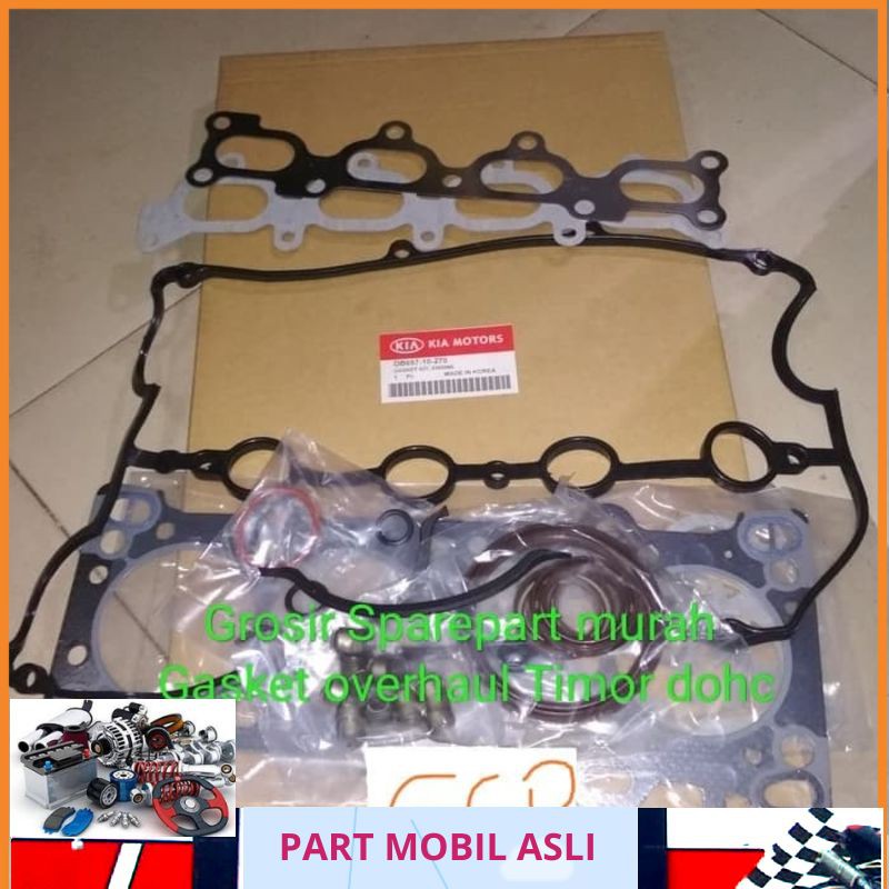 Jual (100% Original) packing full set Timor dohc gasket overhaul original Mantap bos | Shopee ...