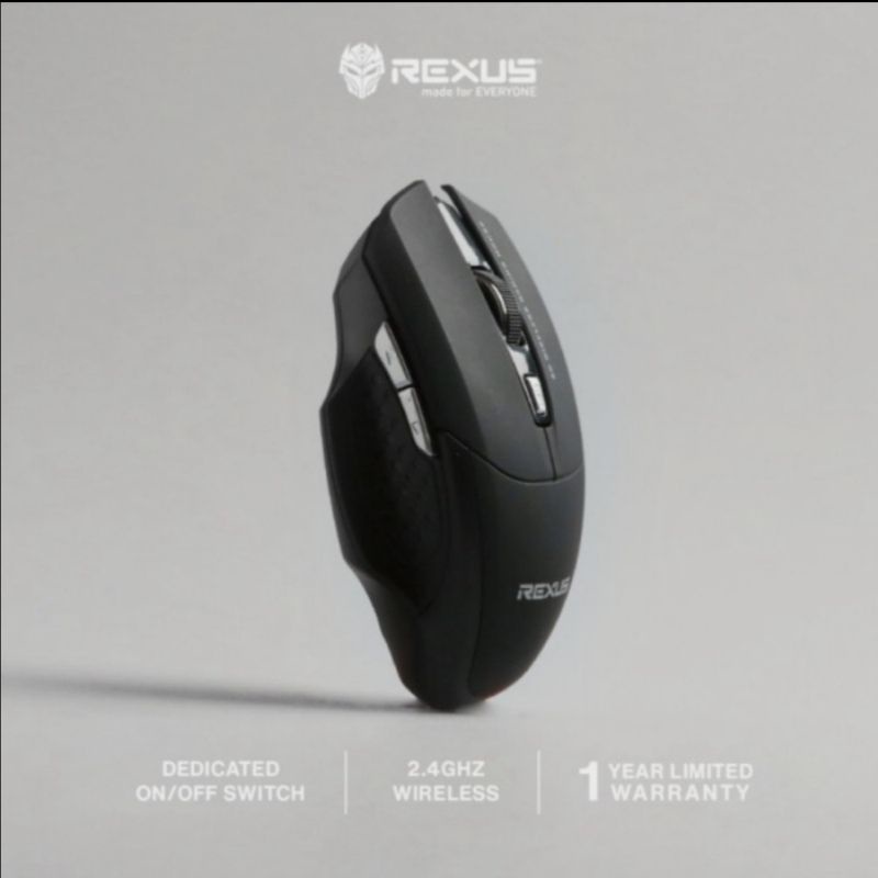 Jual Rexus RX109 Wireless Gaming Mouse Xierra RX-109 6D nano receiver ...