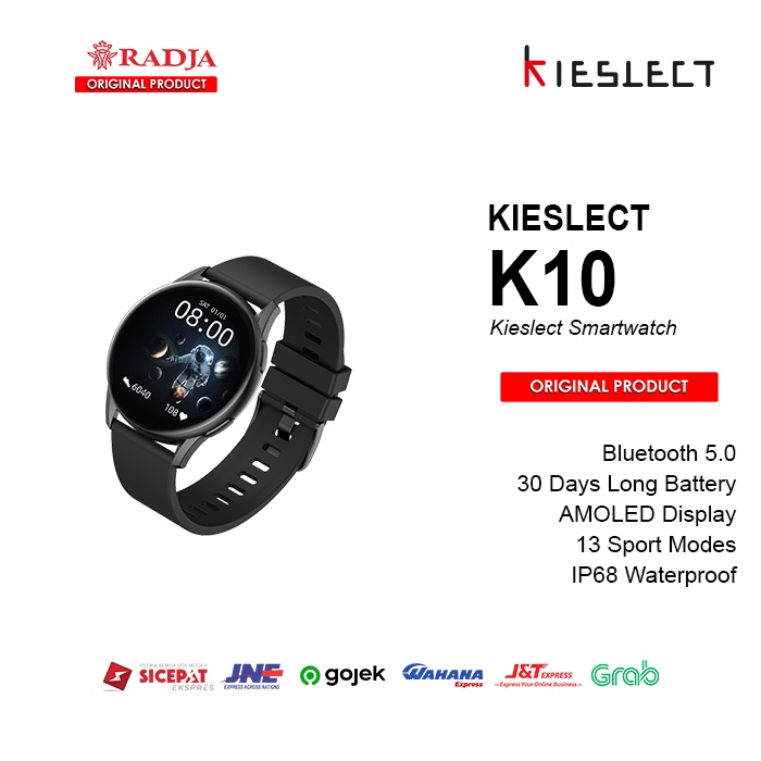 Jual Kieslect K10 Jam Tangan Smartwatch Semi AMOLED | Shopee Indonesia