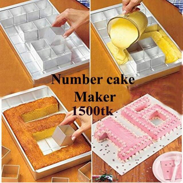 Jual Letter & number cake pan set | Shopee Indonesia