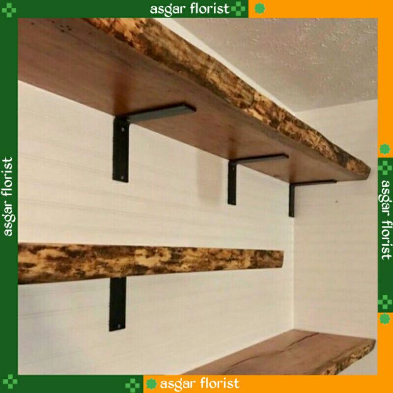 Jual Besi Ambalan Rak Dinding Murah - Besi Siku Rak Dinding Lubang 20 ...