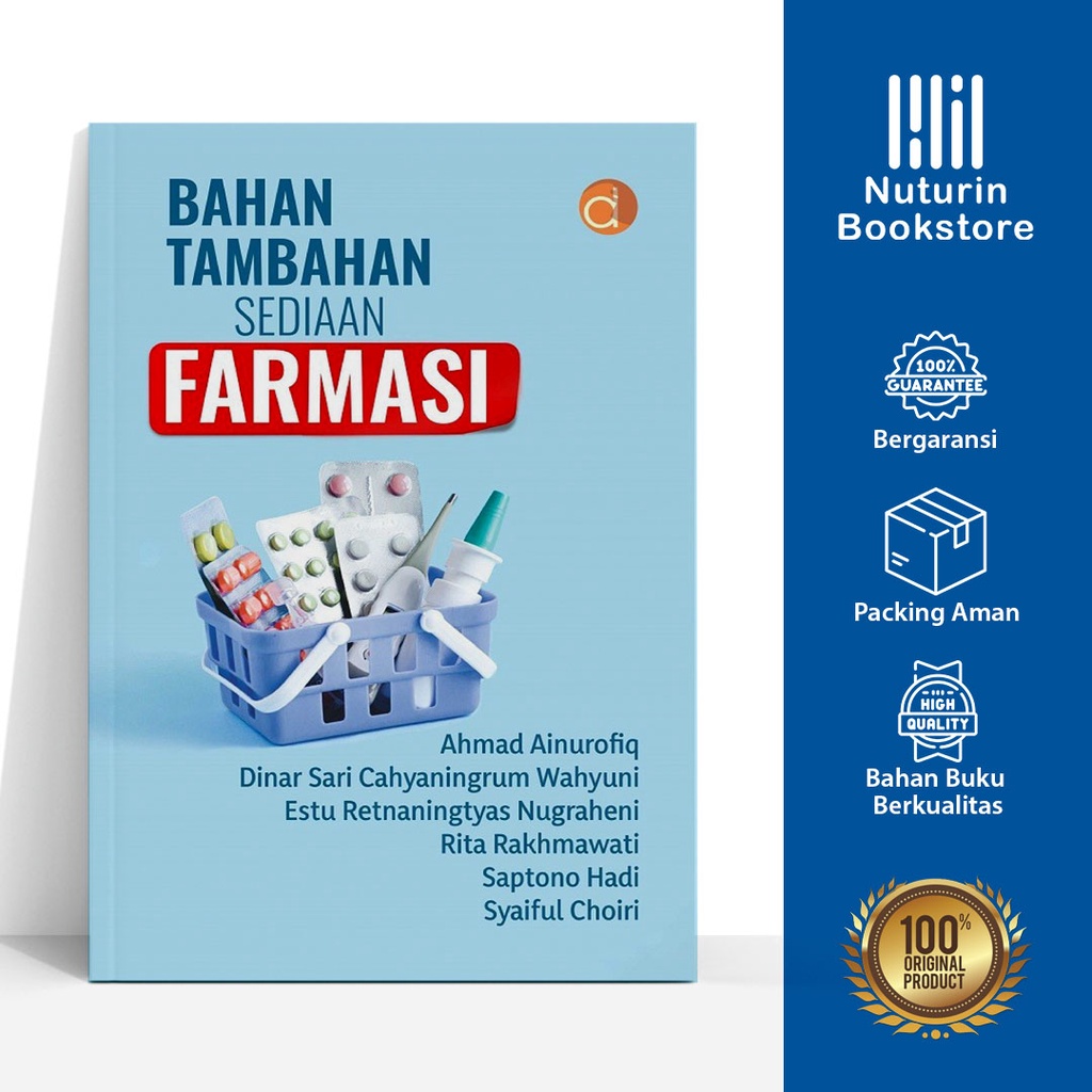 Jual Buku Bahan Tambahan Sediaan Farmasi - BUKU FARMASI | Shopee Indonesia