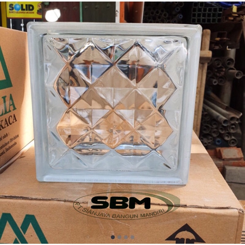 Jual GLASS BLOCK MULIA TYPE DIAMOND | Shopee Indonesia
